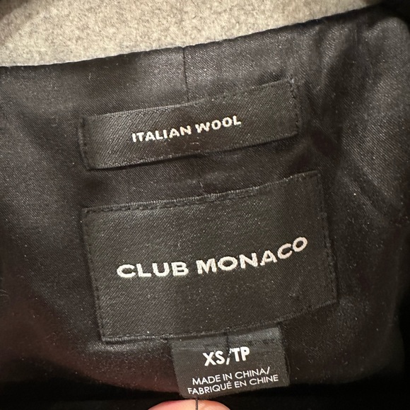 Club Monaco | Jackets & Coats | Club Monaco Two Tone Grey And Black ...